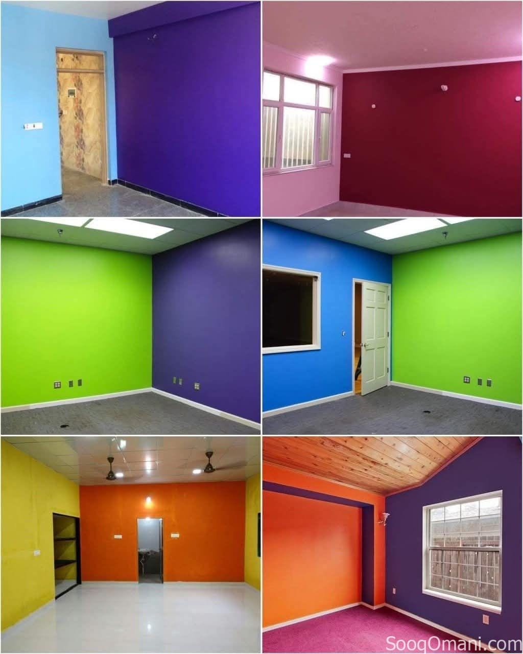 Painting work house texcer compound Design painting | SooqOmani